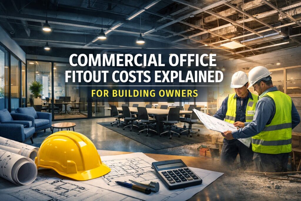 Commercial Office Fitout Costs Explained for Building Owners